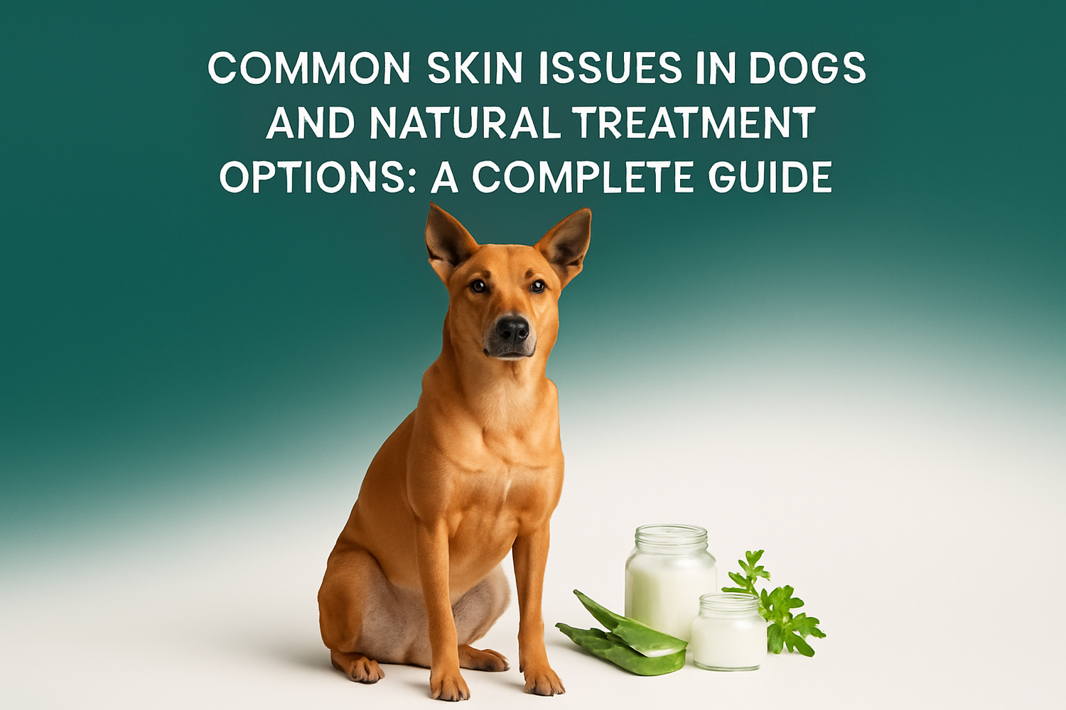 Common Skin Issues in Dogs and Natural Treatment Options: A